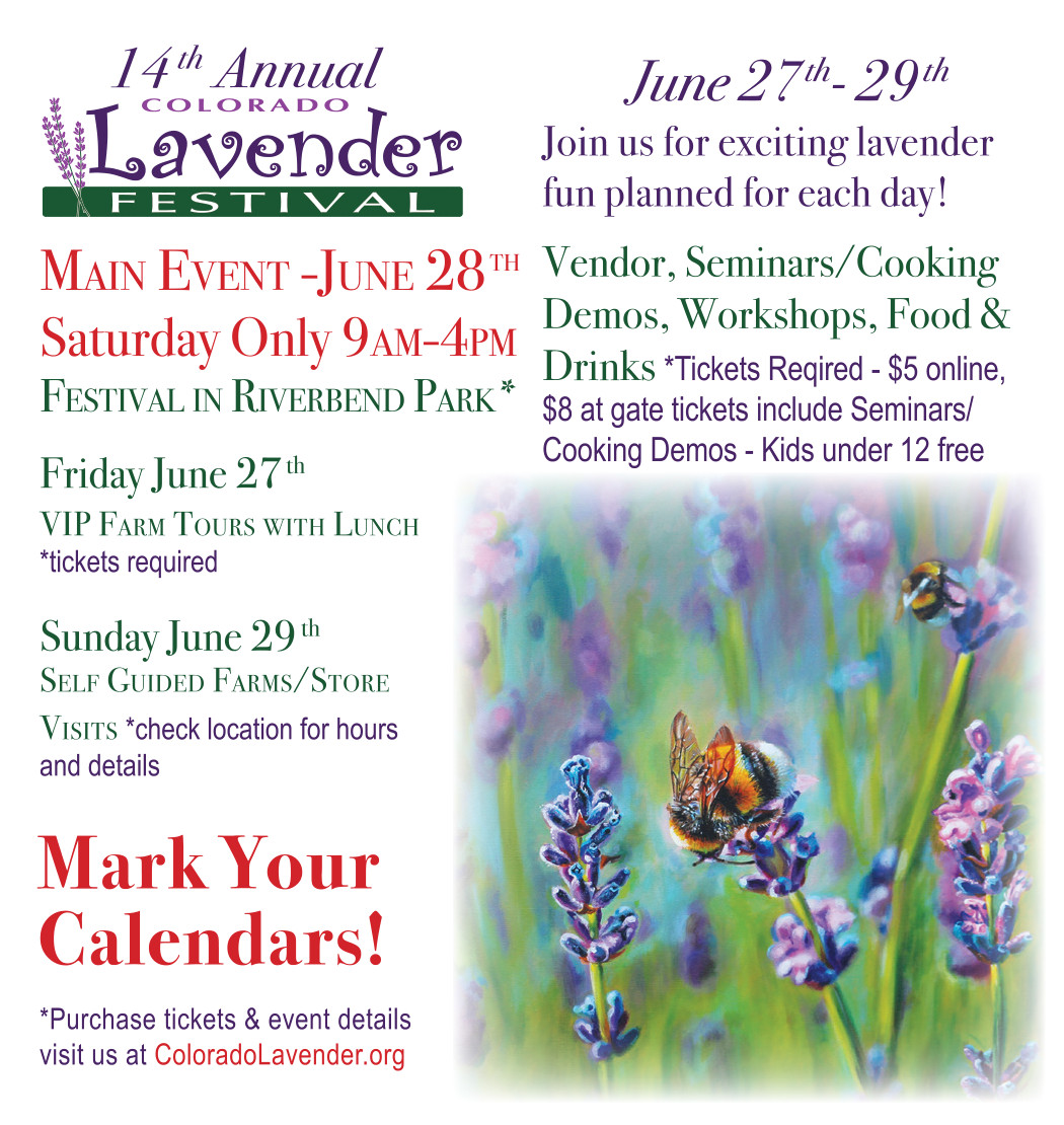 Lavender Festival : Lavender Association of Colorado